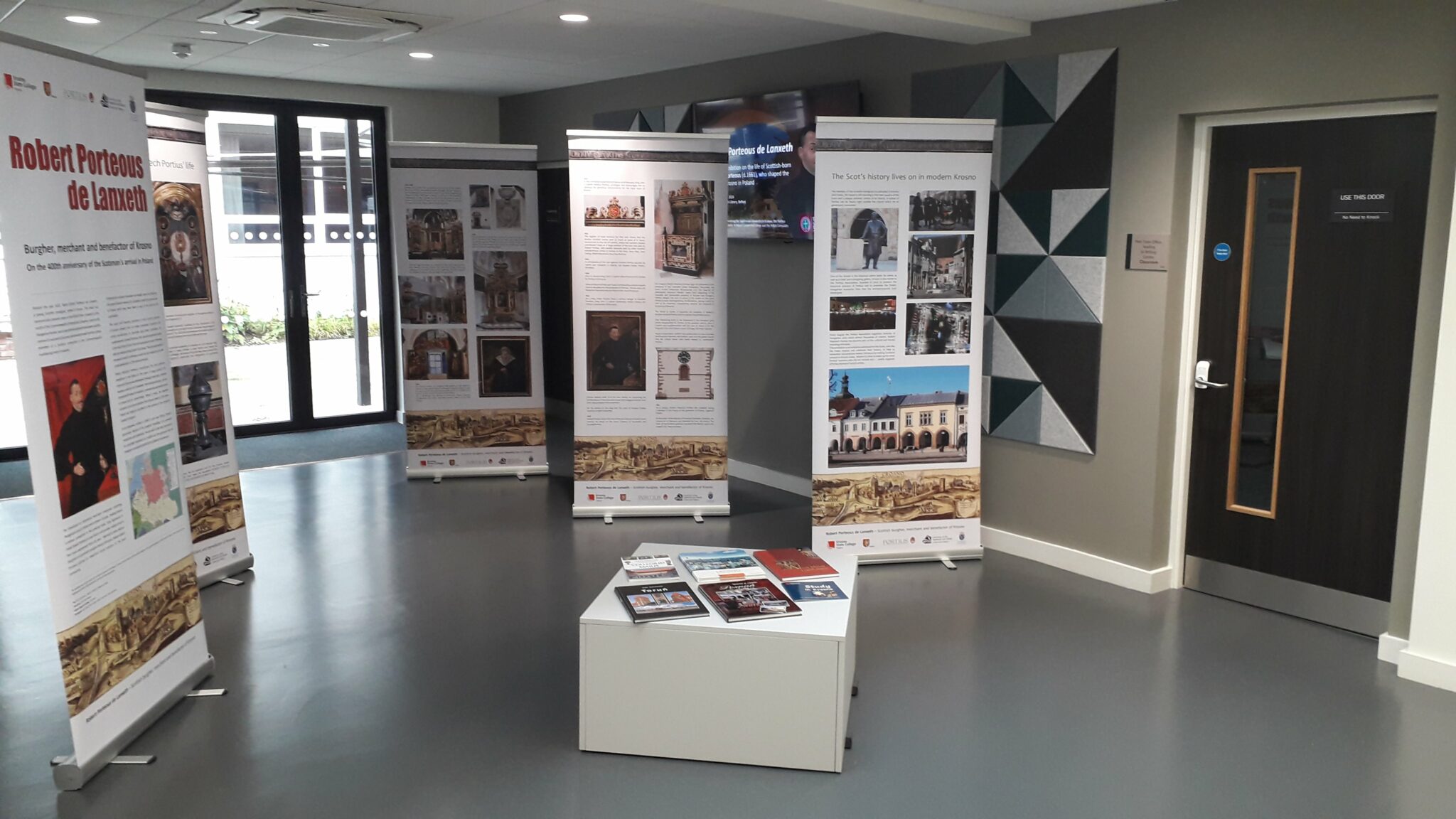 Porteous Exhibition in the Cardinal Newman Library - St Mary's ...