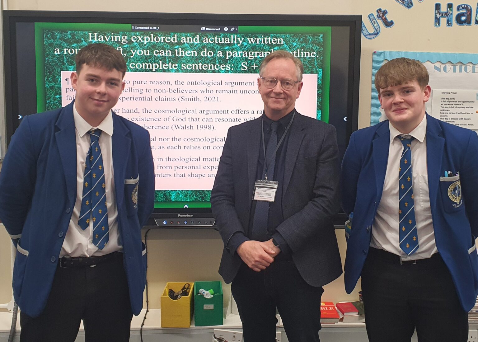 Matthew Martin Addresses Rathmore Religion A-Level Students - St Mary's ...